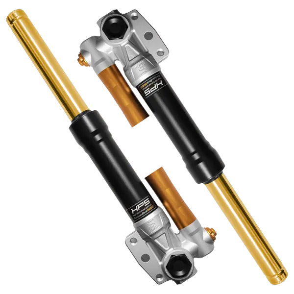 HPS 33mm Adjustable front fork with reservoir (plug and play) | SavageBull