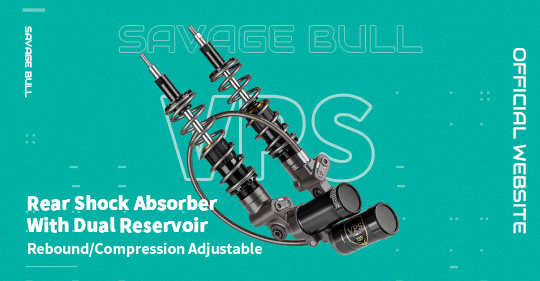 VPS Rebound/Compression Adjustable Rear Shock Absorber With Dual ...